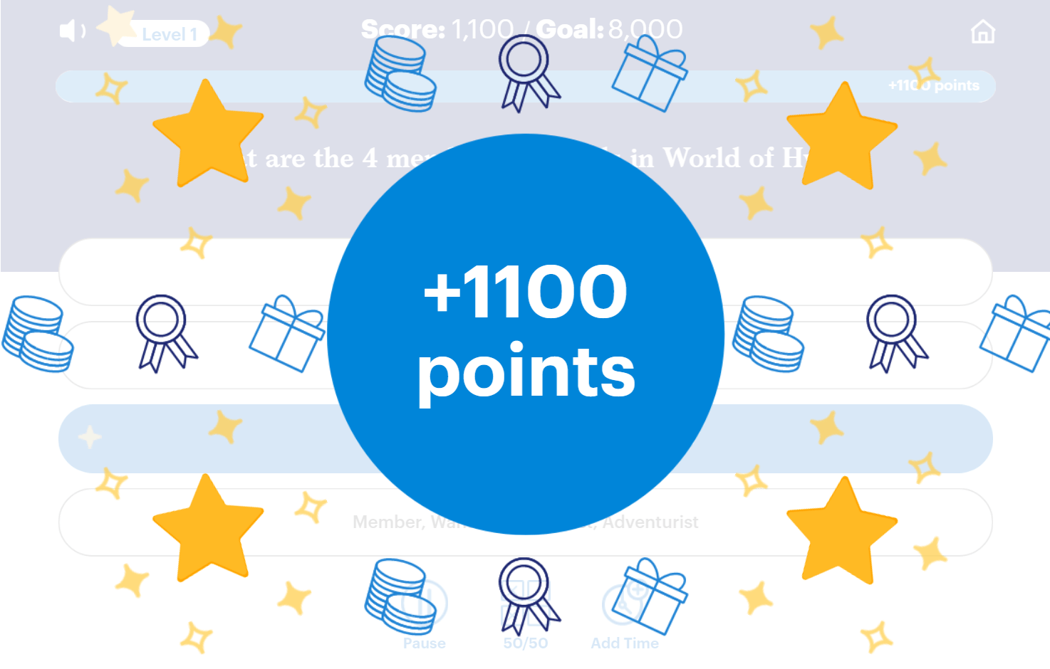 Hospitality Trivia Game - Cinecraft Productions Company, LLC.